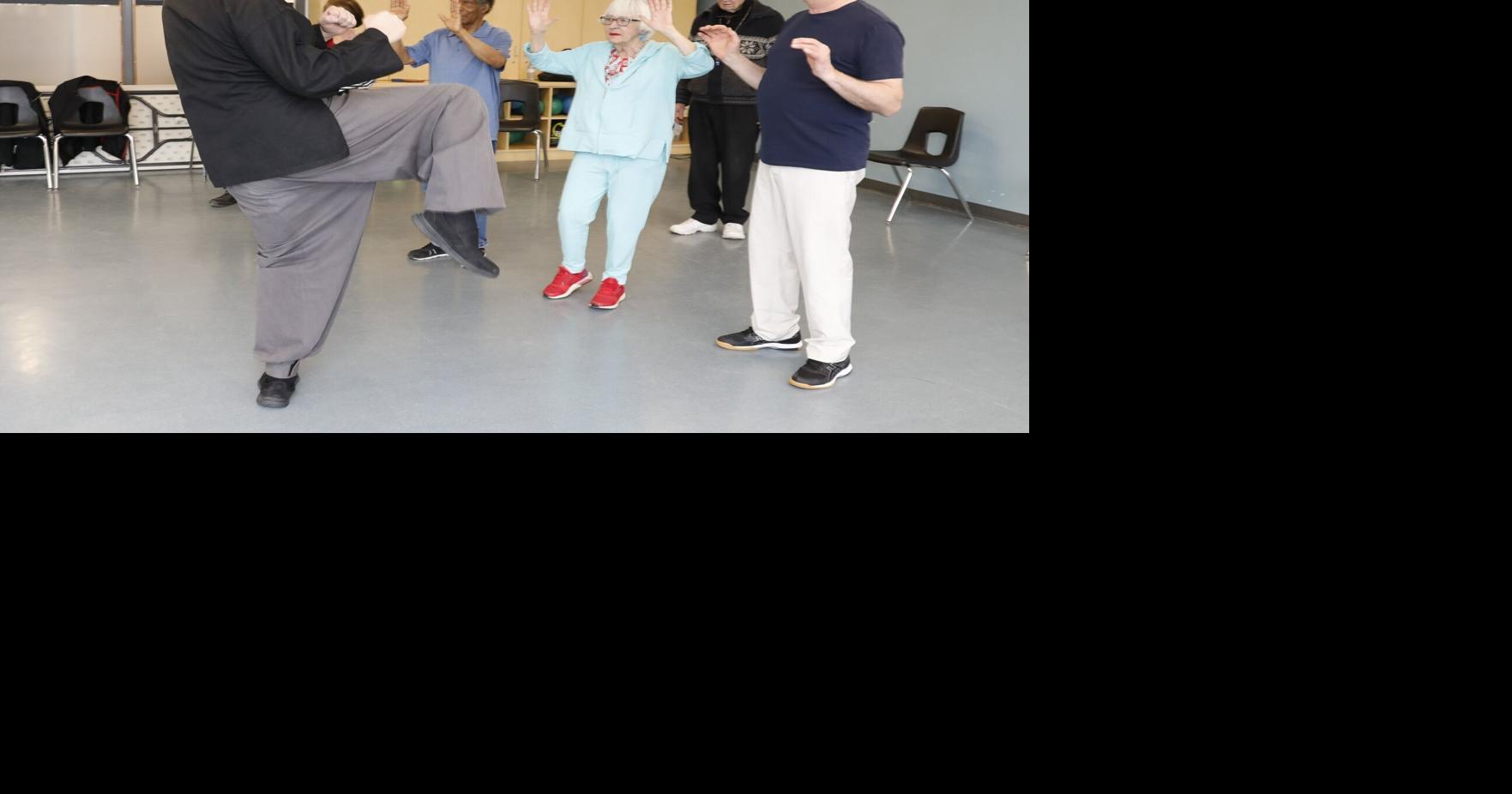 Seniors learn self defence basics at Active Adult Centre of Mississauga