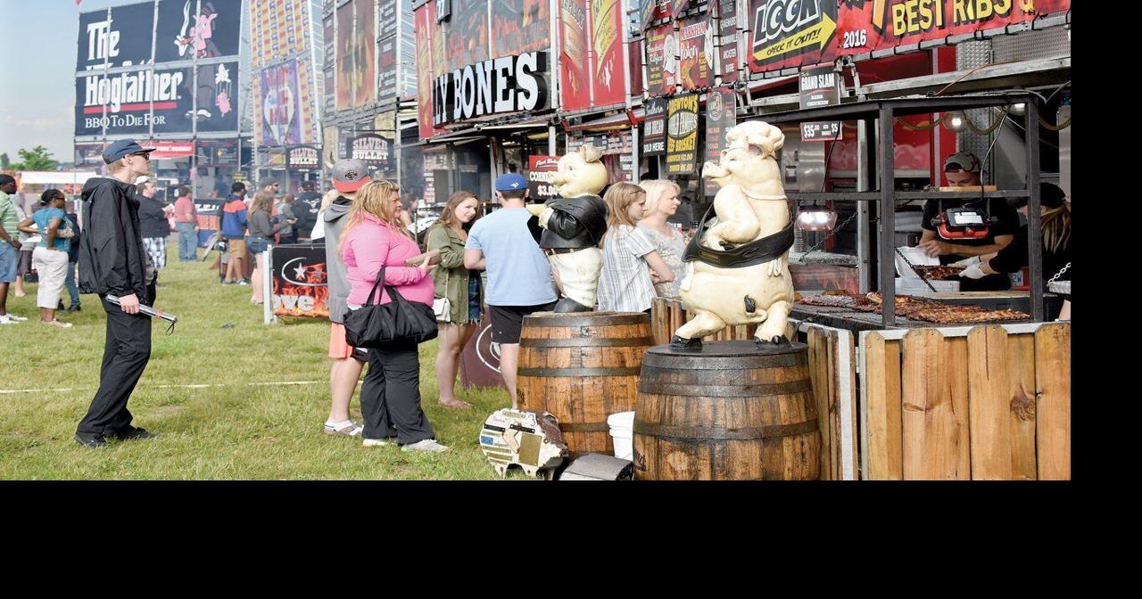 Ontario ribfests in Bownanvile, Caledonia June 12 to 14