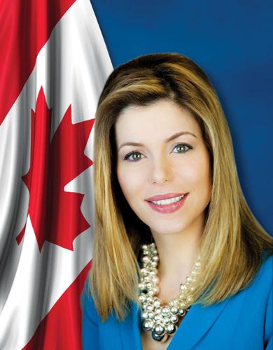 Eve Adams hosts Christmas party