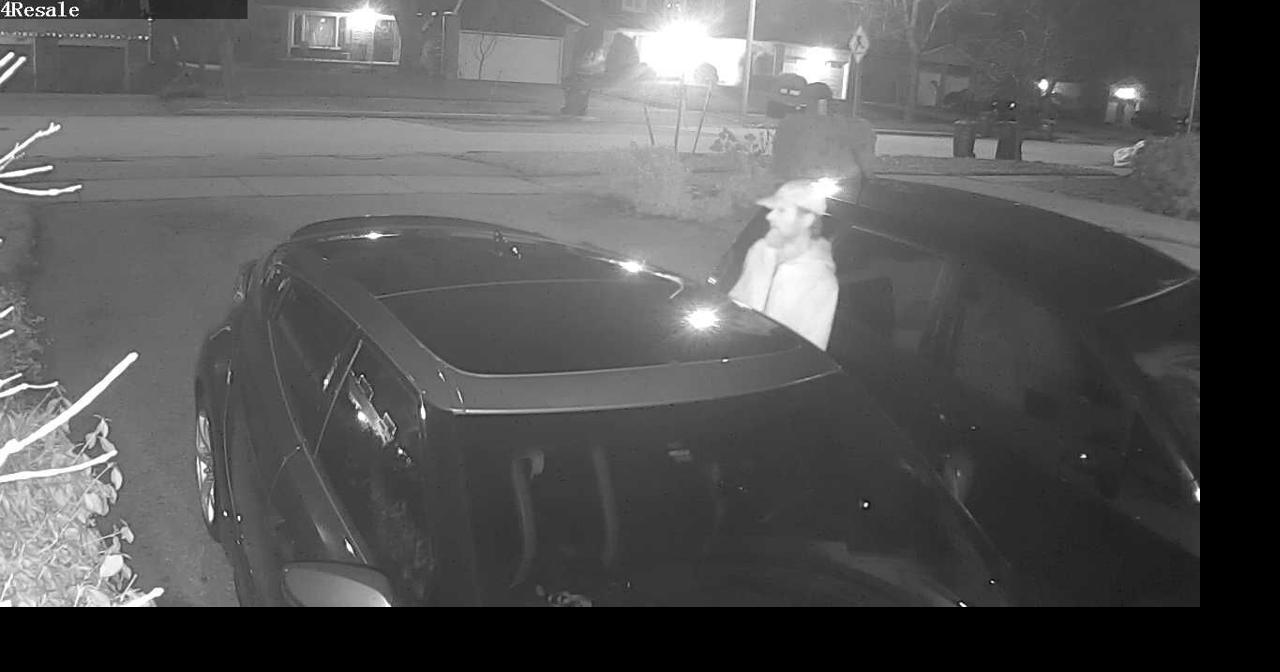 CAUGHT ON VIDEO: Bearded thief stealing from cars in Mississauga ...