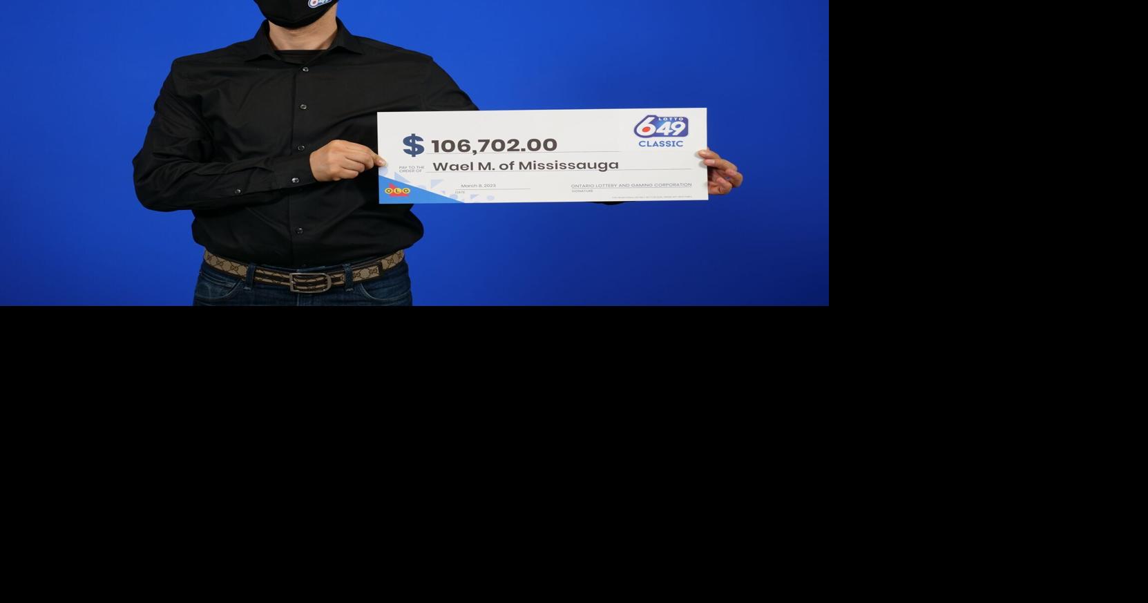 Mississauga man scores big playing lottery