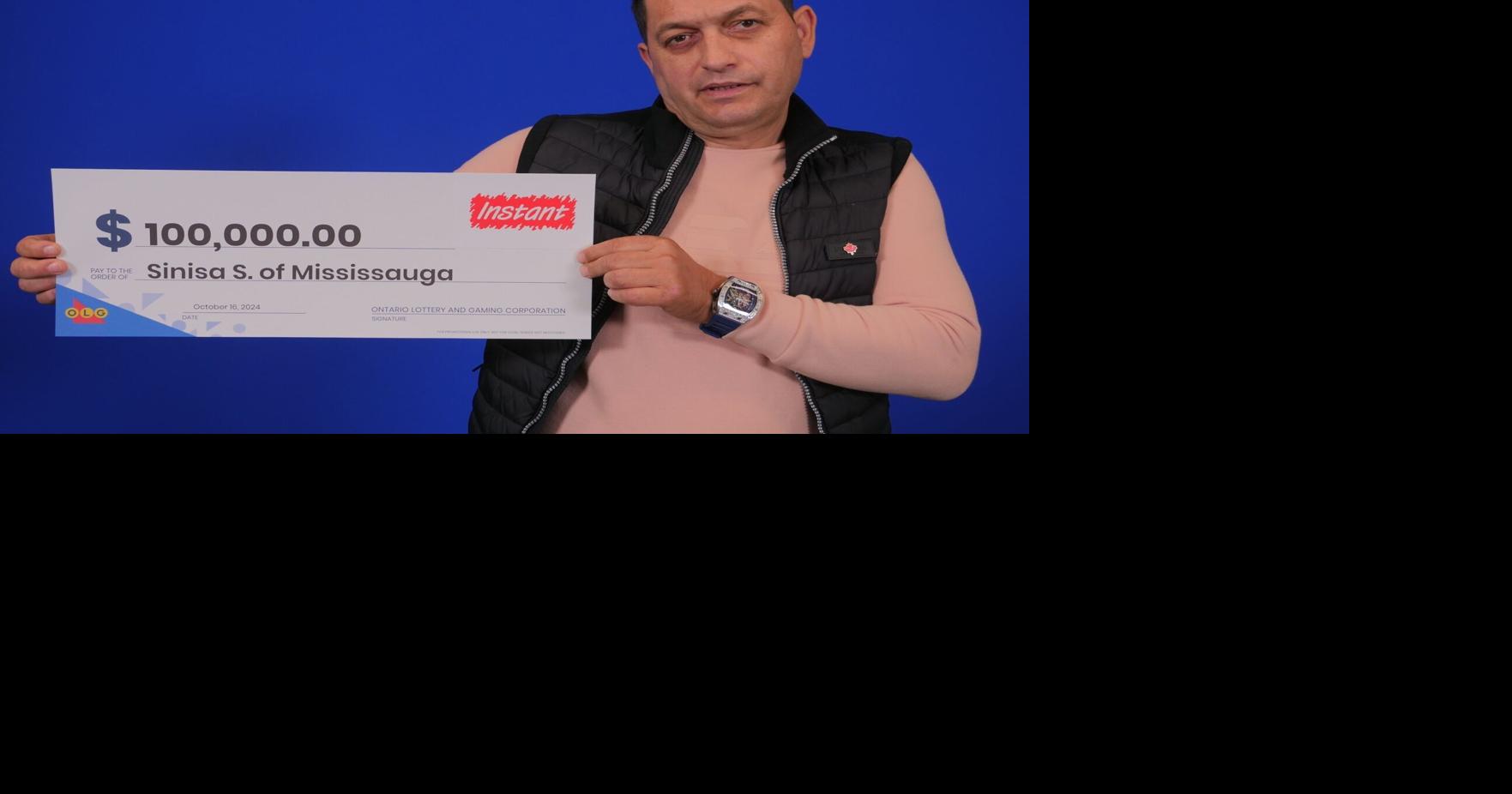 Mississauga man scores large prize with scratch lottery game