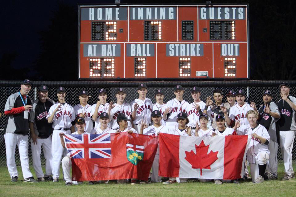 Tigers elated after winning Canadian bantam baseball crown