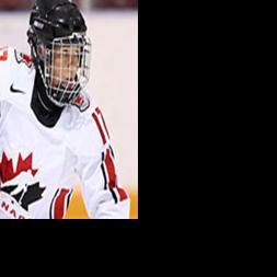 McIntosh skating with Canada's best