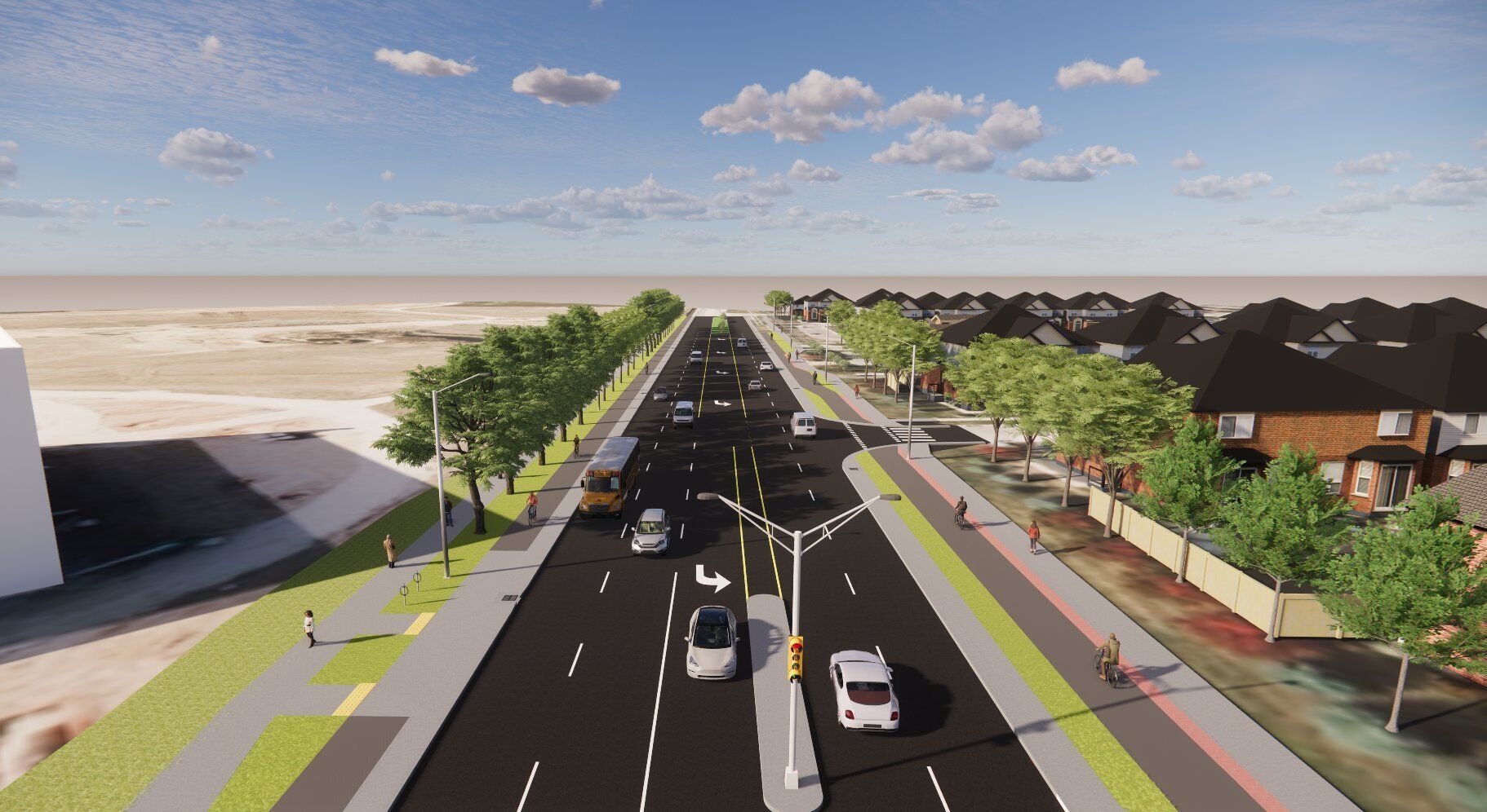 Ninth Line widening project begins in Mississauga