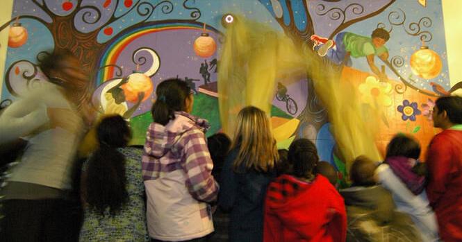 Mural the voice of Acorn Place