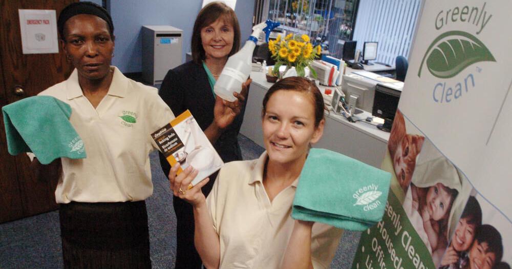 Greenly Clean wipes away chemical cleaning