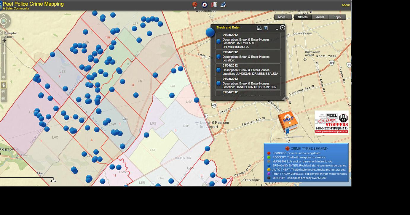 Police introduce interactive crime map