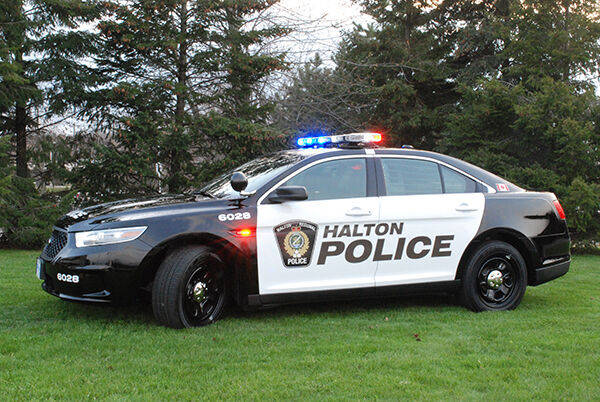 Halton unveils new black and white patrol car