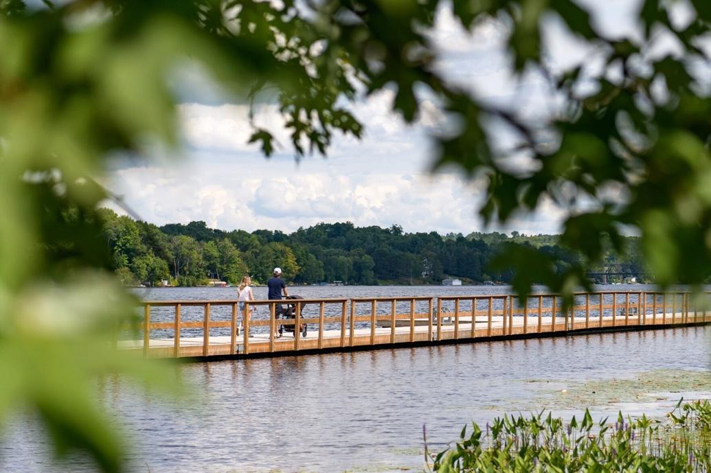 This Ontario town is home to a stunning ‘floating boardwalk’