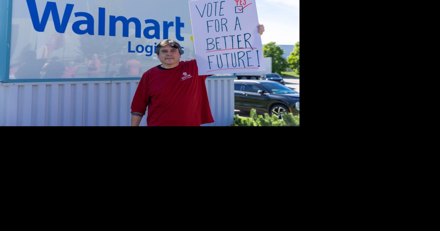 Unifor says Walmart violating labour laws after union vote