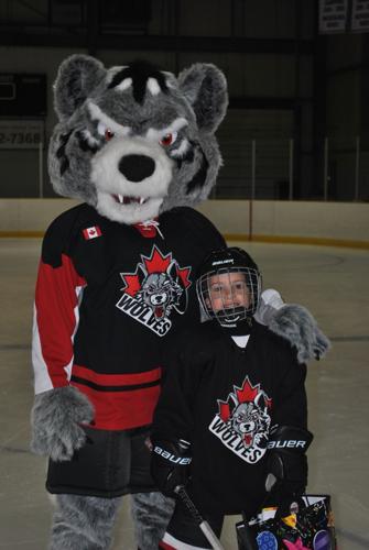 Credit Valley Wolves unveil mascot