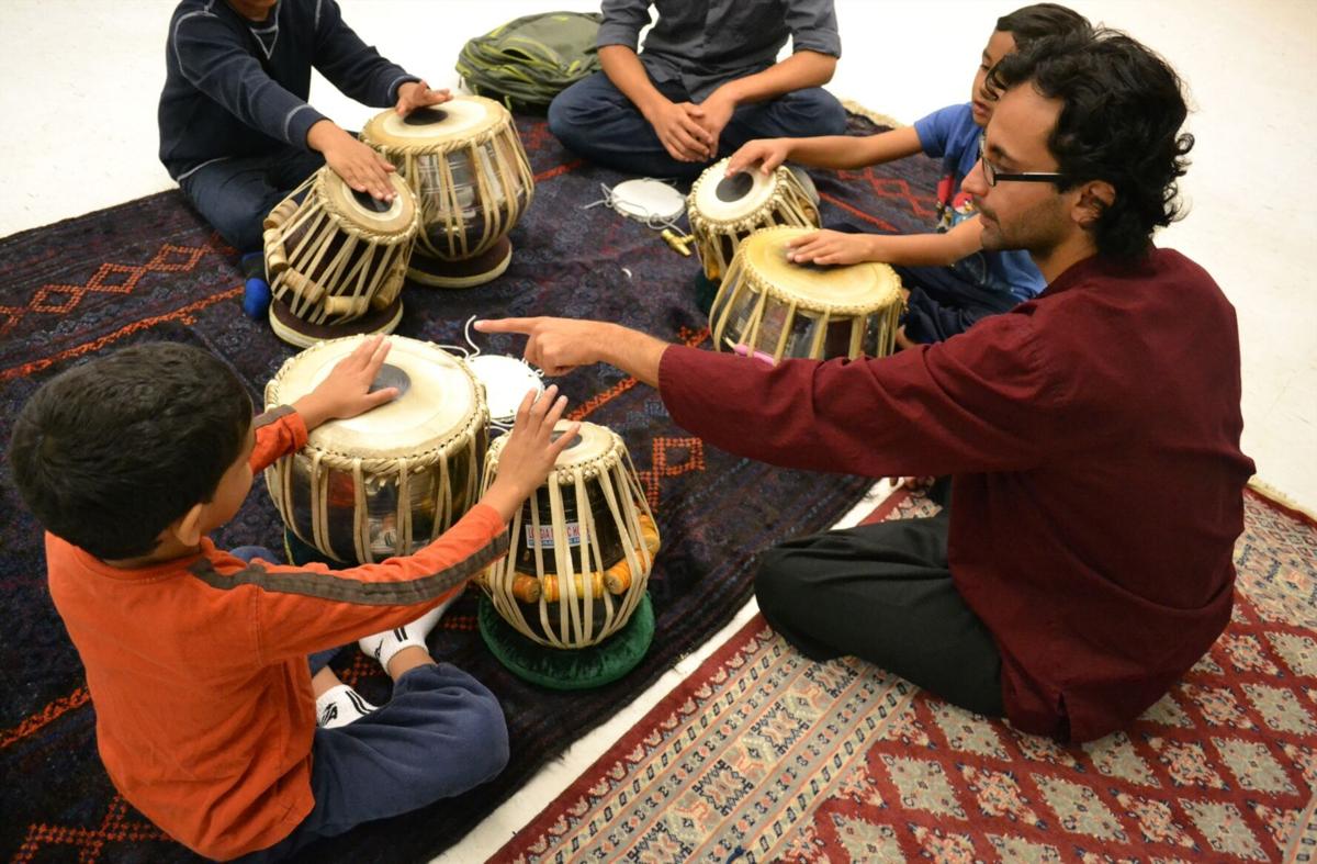 indian dance drumming
