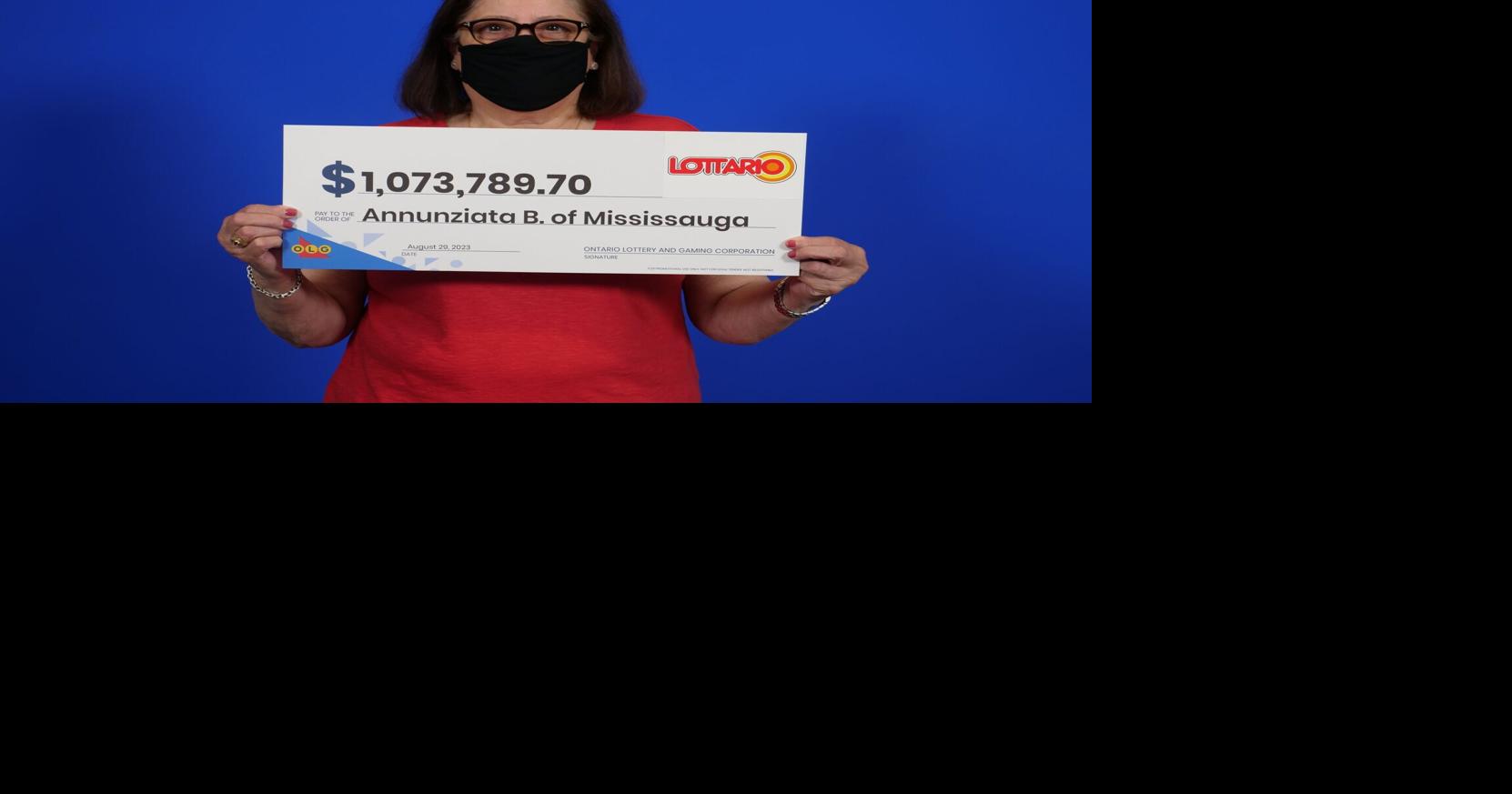Mississauga woman wins major prize with Lottario