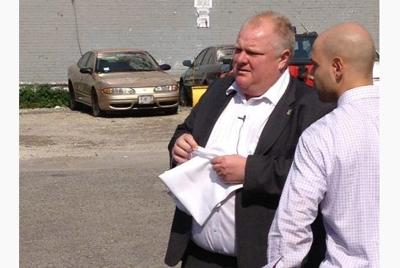 Rob Ford assault: Woman arrested for allegedly throwing drink at mayor