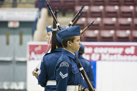 Cadets strut their stuff