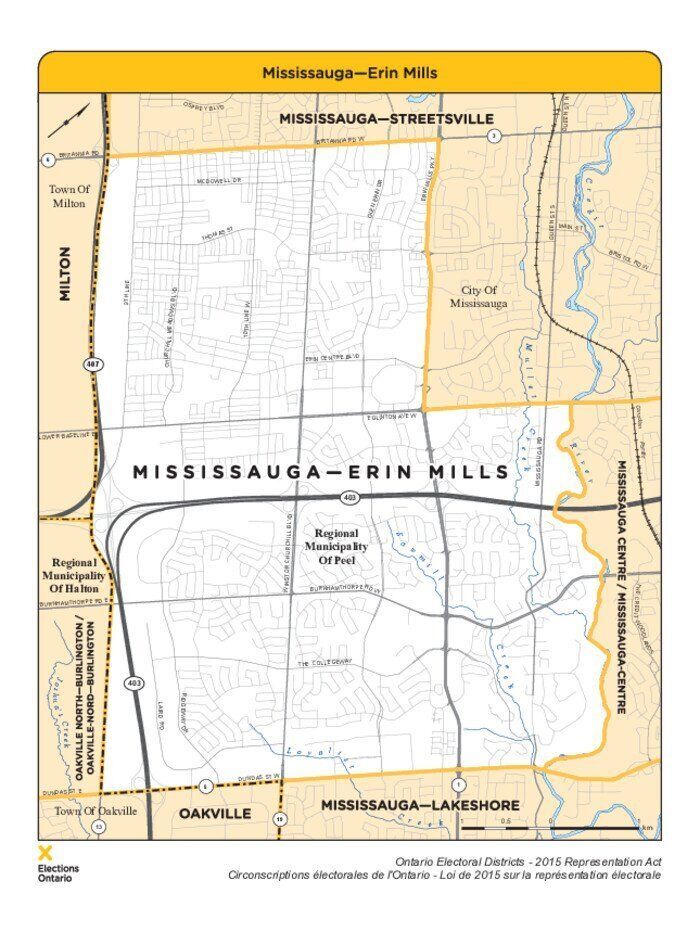 Details about voting in Mississauga-Erin Mills on Feb. 27