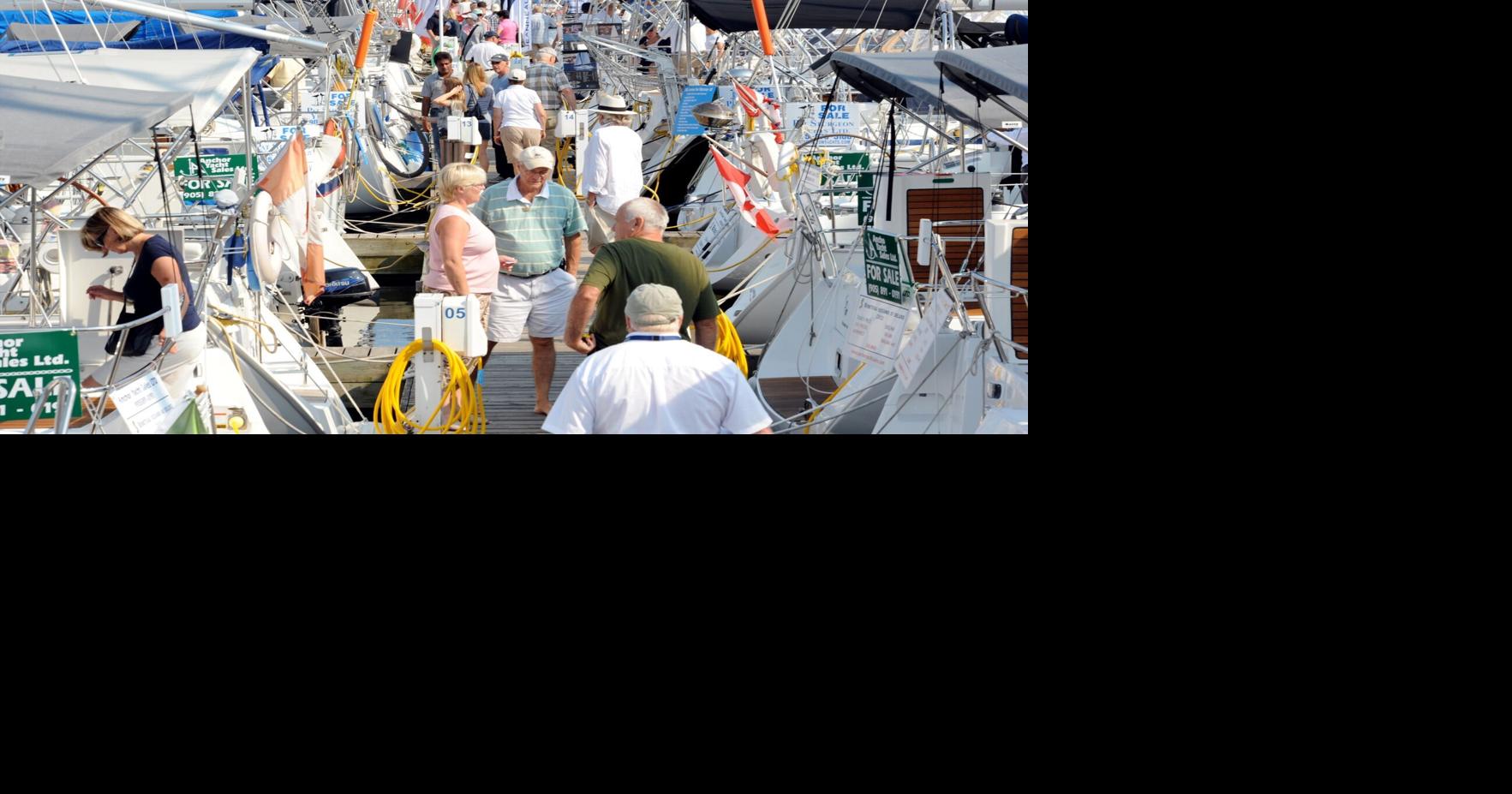 All aboard! Boat show floats into Port Credit