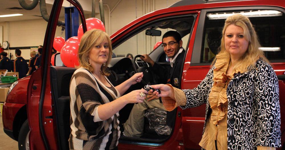 KIA gives high school new car