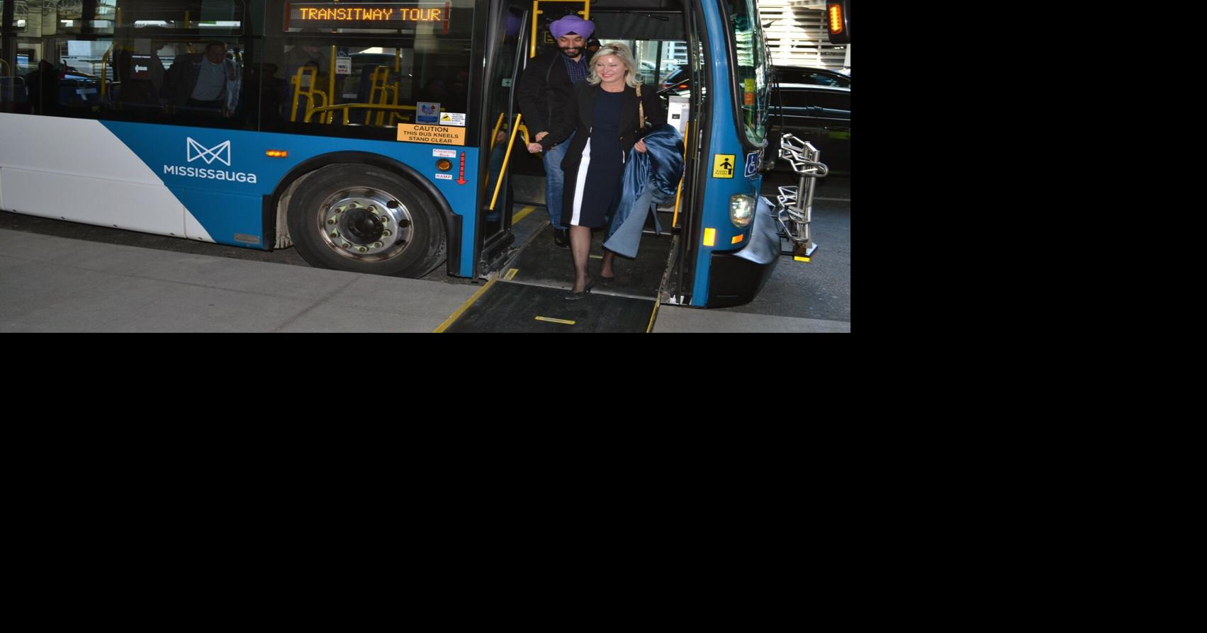 MiWay unveils all-day airport express service across Mississauga Transitway