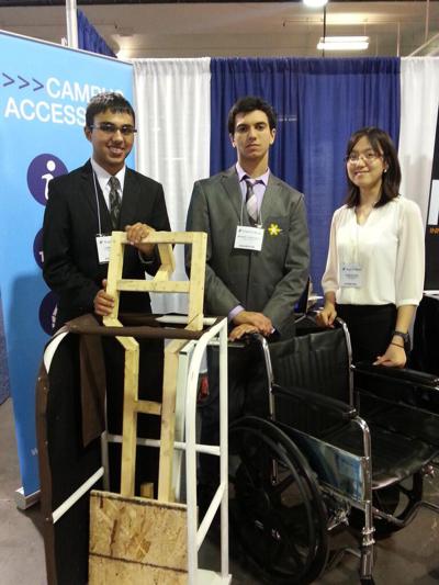Mississauga students design cargo trailer for wheelchair users