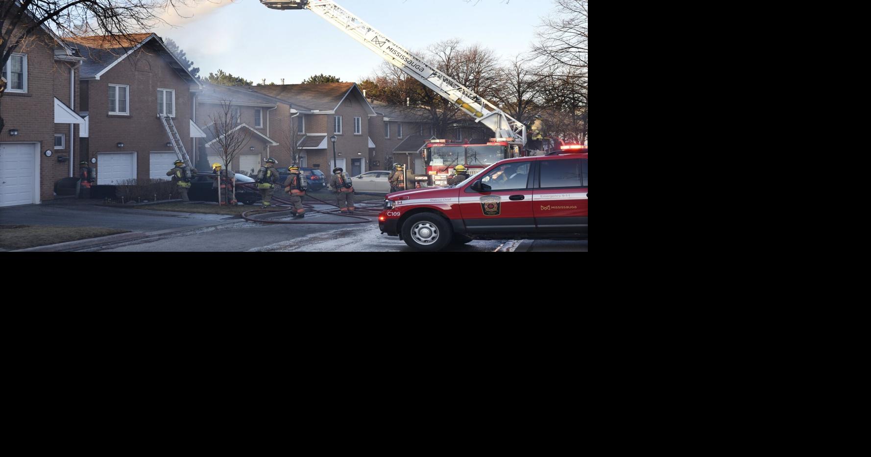 Gas-fed fire erupts in Mississauga home