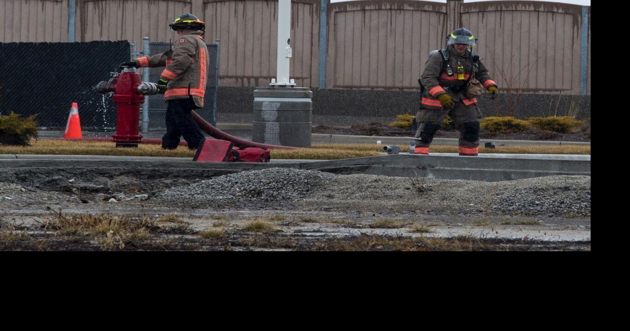 Region of Peel construction trailer on fire