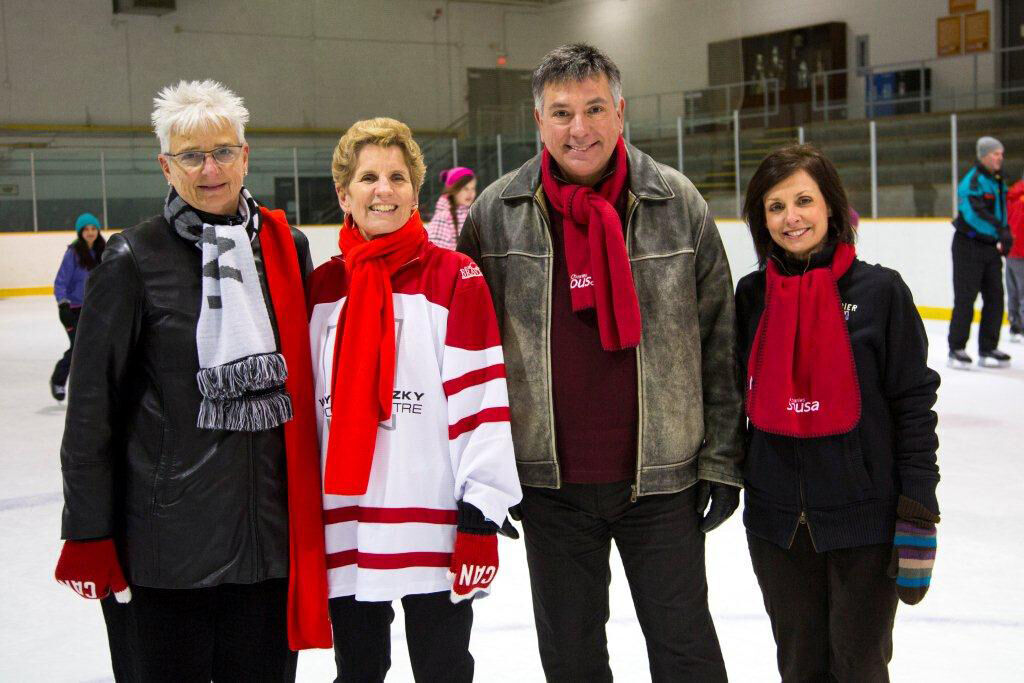 Premier drops in at Sousa family skate