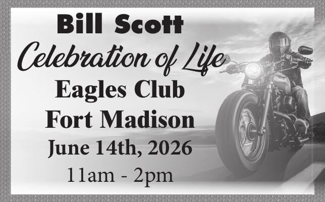 Bill Scott | Ads | mississippivalleypublishing.com