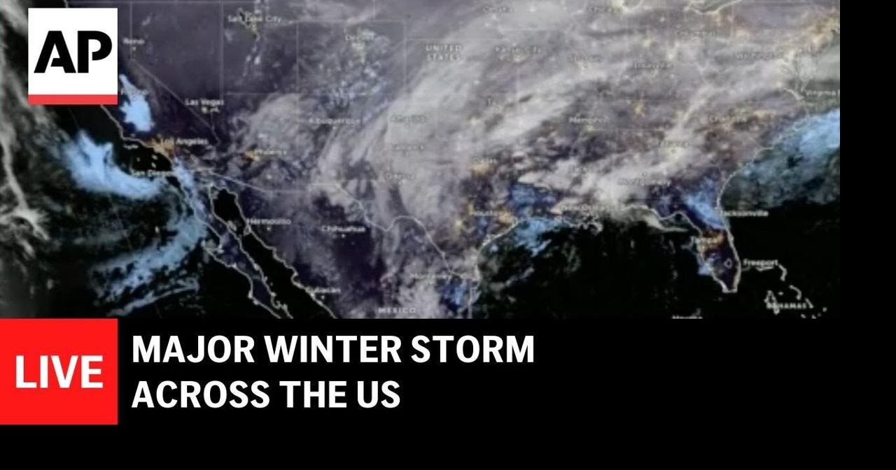Weather LIVE: Tracking major storm moving across the US ...