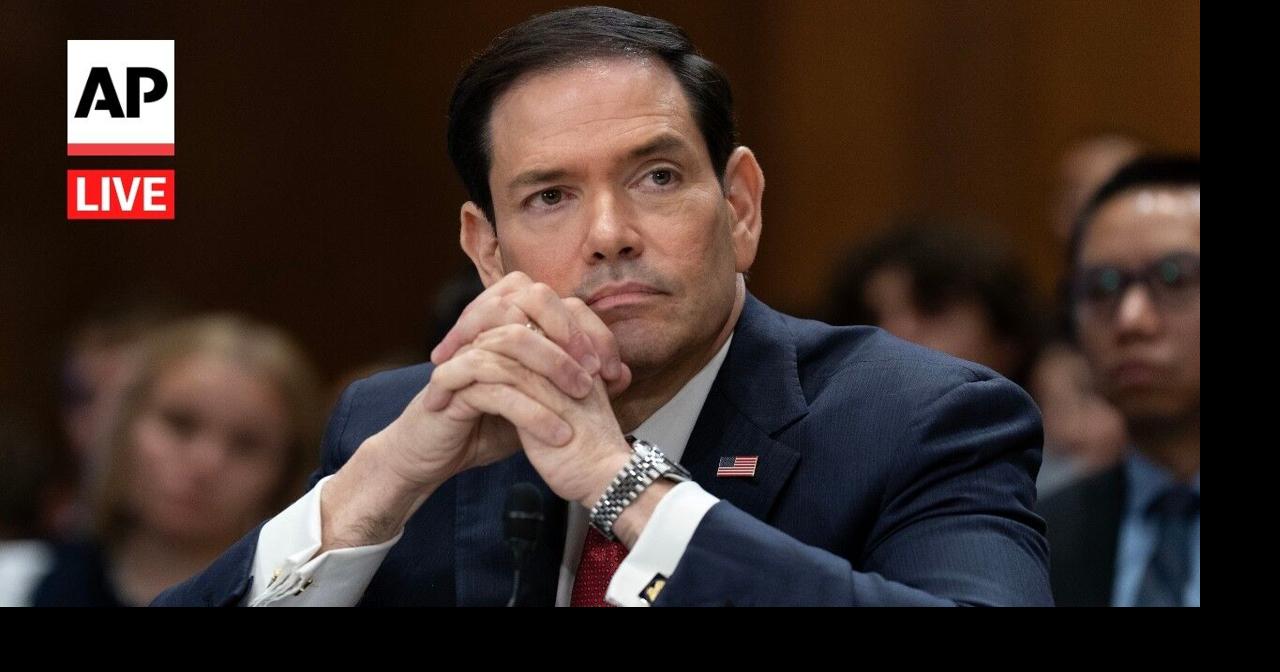 LIVE: Marco Rubio testifies before Senate on State Department’s 2027 ...