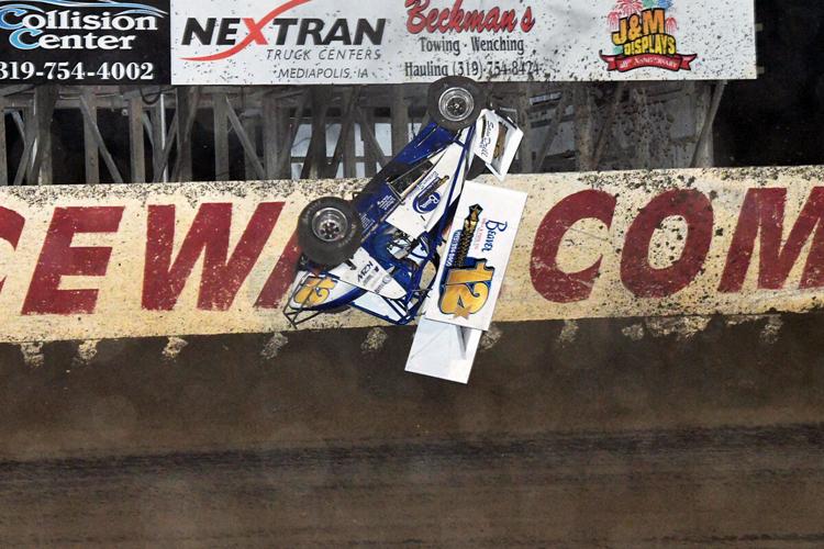 34 Raceway: Aaron Reutzel wins $10,000 POWRi sprint feature | The Hawk ...