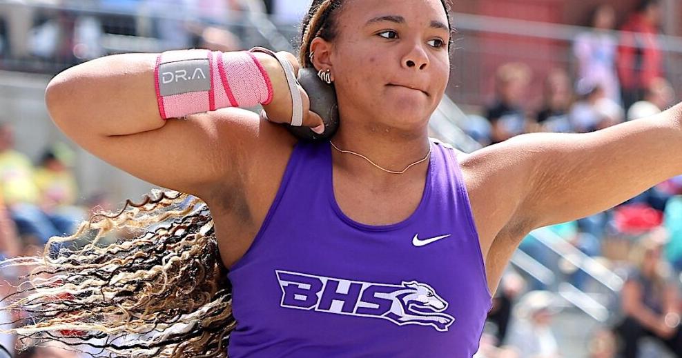 Track and field: Burlington's Hill earns All-America honor at Nike ...
