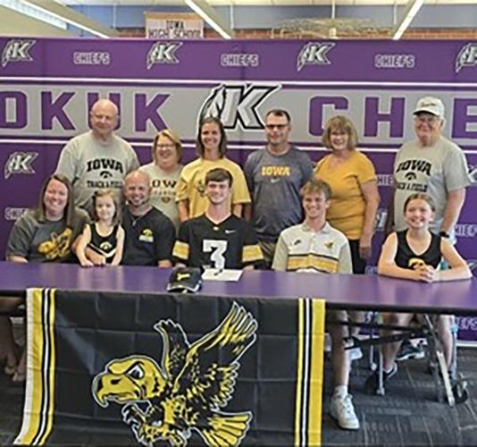 Hawkeye for life: Bair signs with Iowa | Daily Gate City - Keokuk, Iowa ...