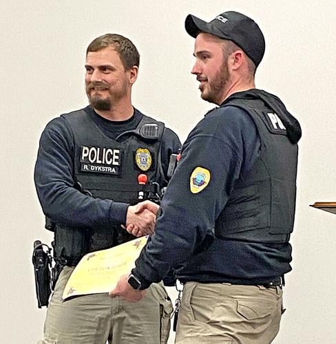 Meritorious Commendation award to Officer Colton Hardy | Hancock County ...