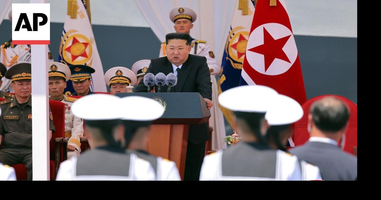 North Korea's Kim claims progress on nuclear-armed navy as new warship ...