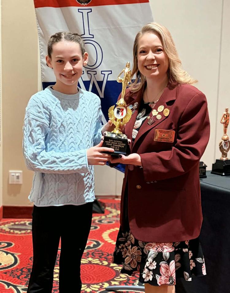 CL's Ellie Warneke takes first in state hoop shoot | Daily Gate City ...