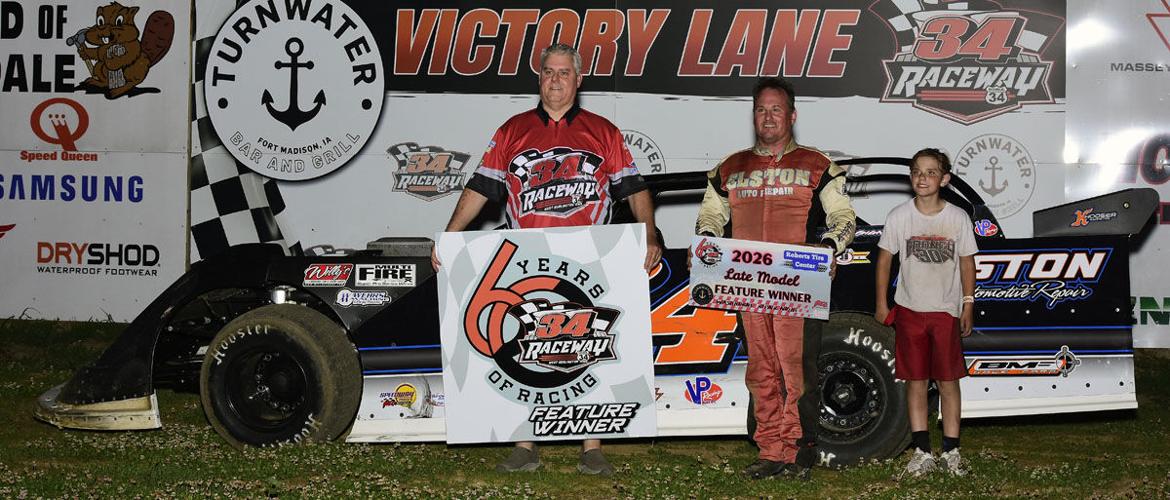 34 Raceway: Keokuk's Elston tightens national points race with IMCA ...