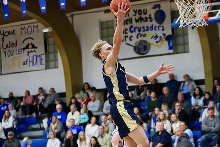 Boys basketball: Notre Dame downs Holy Trinity, clinches South Division ...