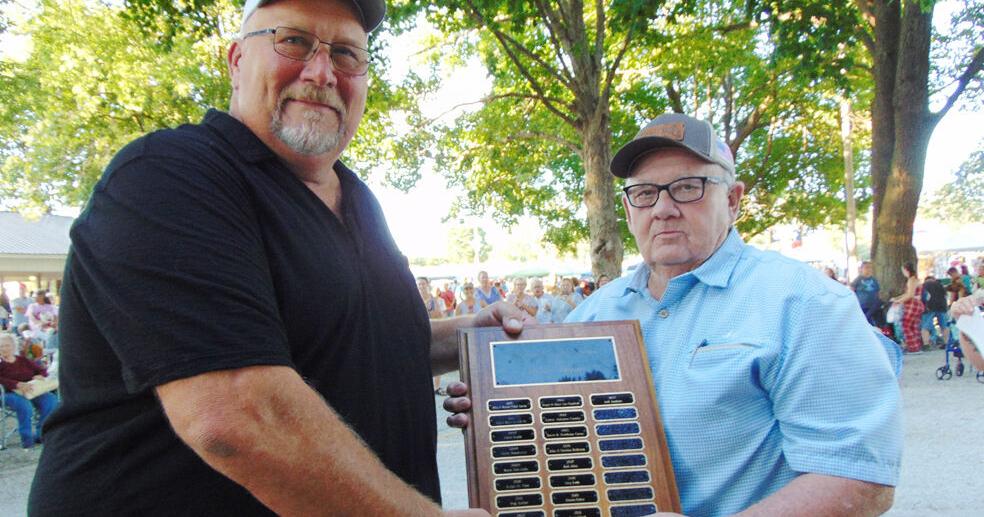 Jeff Junkins receives Heritage Award at festival | Daily Gate City ...