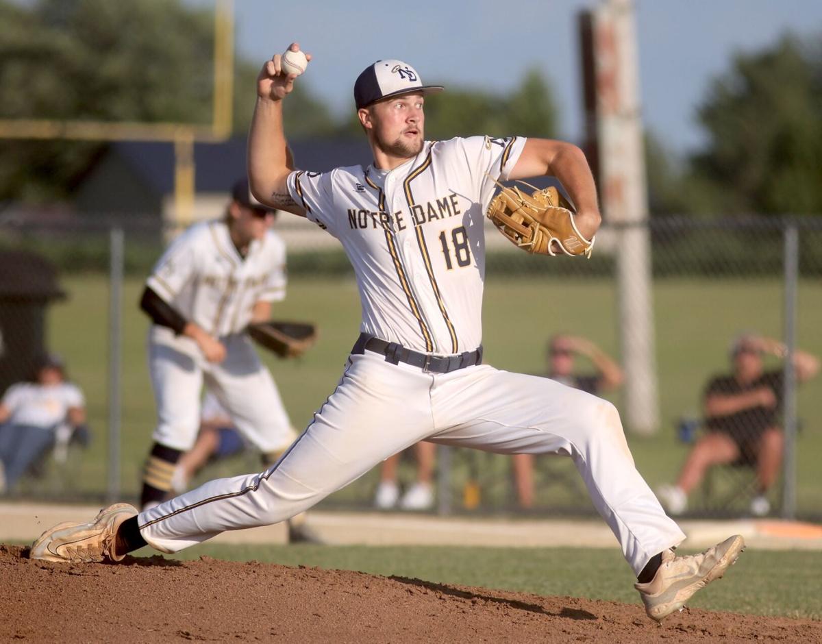 Prep baseball: Notre Dame wins two in Waterloo | The Hawk Eye ...