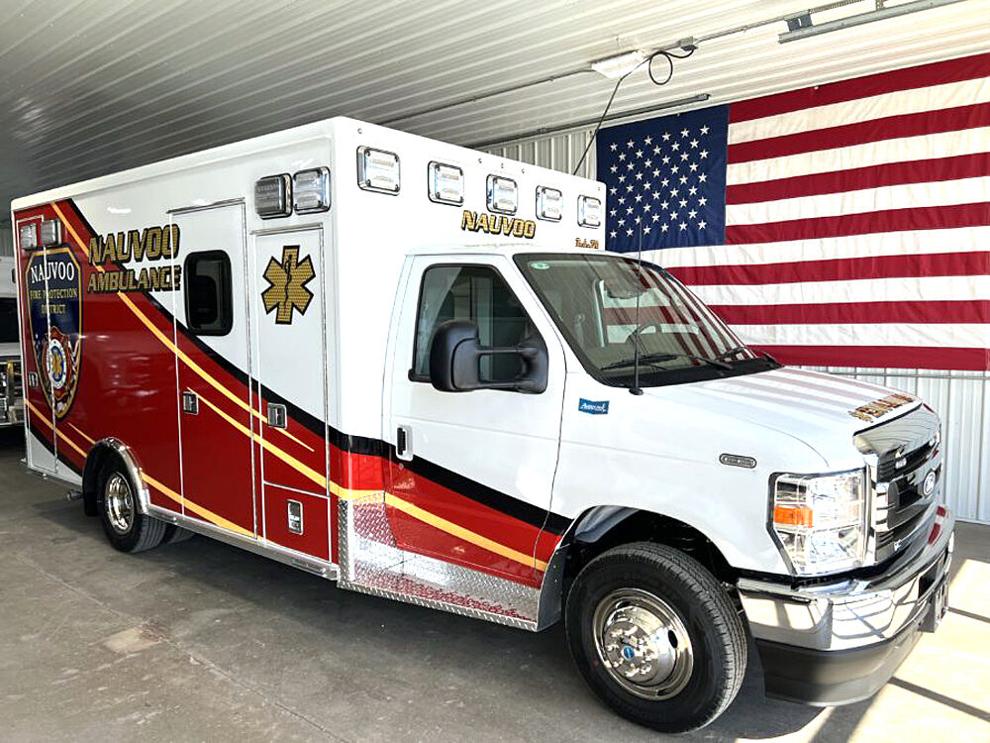New Nauvoo Fire Protection District ambulance arrives | Daily Gate City ...
