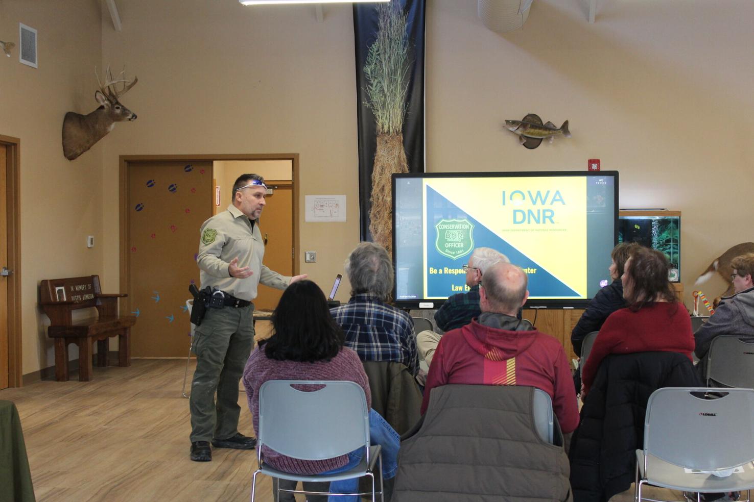 Lee County Conservation Officer talks laws, ethics and more during O.W ...