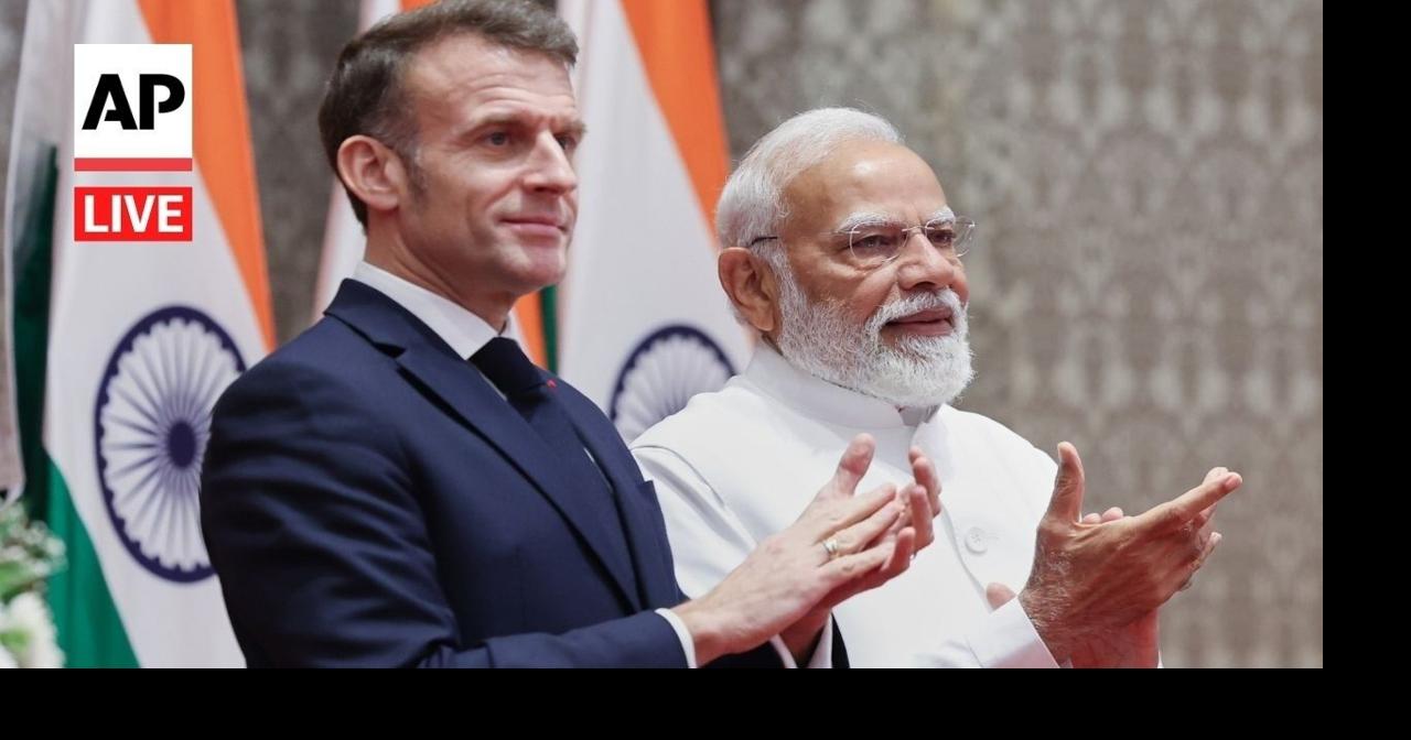 LIVE: Macron and Modi speak at ‘Bharat Innovates 2026’ event in France ...