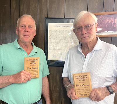 Latherow and Ruebush honored by Fountain Green Township | Hancock ...