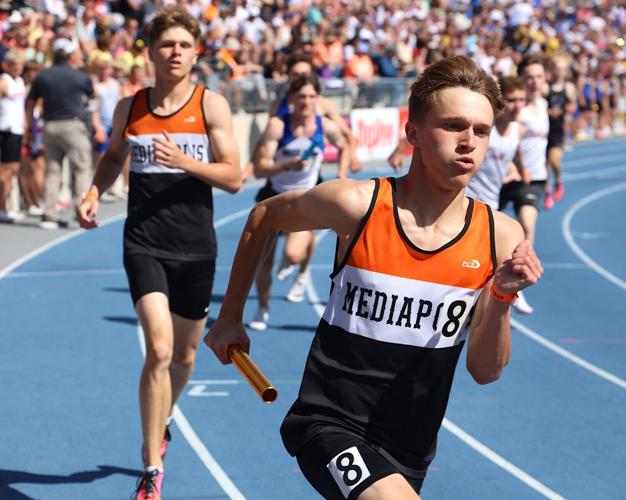 State track: Mediapolis' Wendel finishes prep career with third-place ...