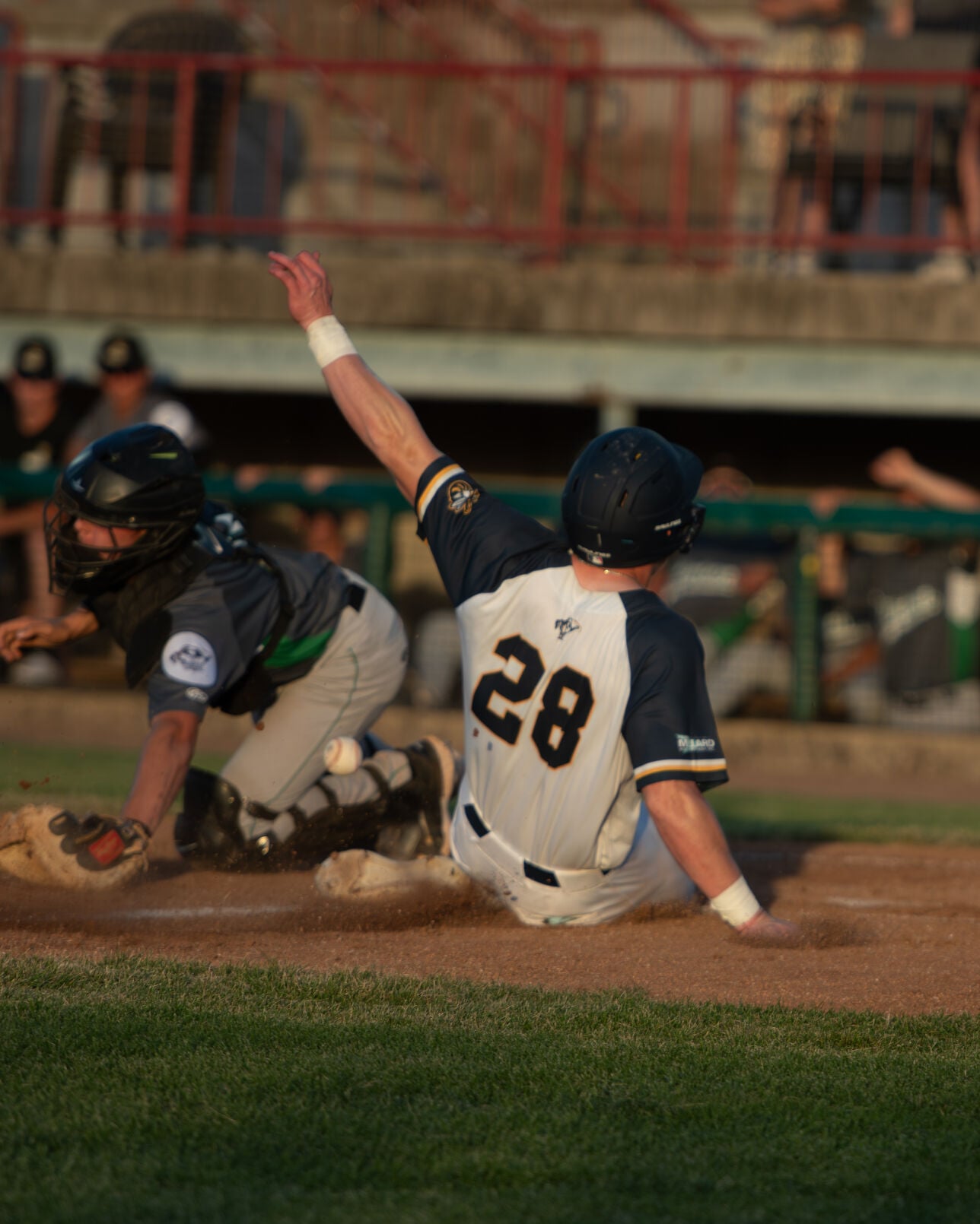Troy Pelt slides home 260605 | The Hawk Eye - Burlington, Iowa ...