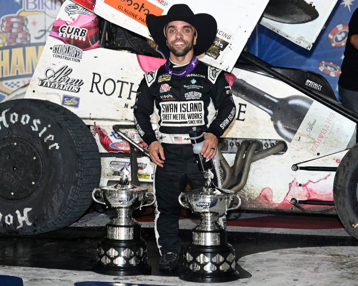 Auto racing: Rico Abreu named top sprint car driver for 2025 | The Hawk ...