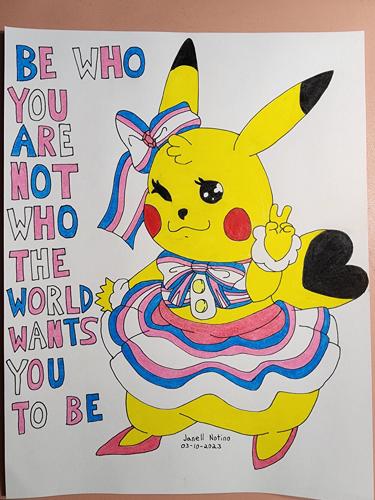 how to draw pikachu pop star