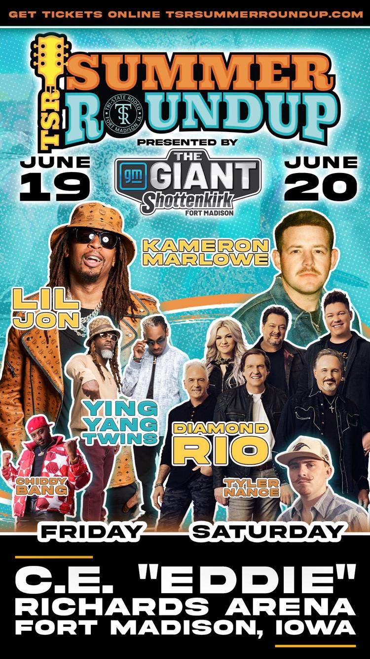 TSR Summer Roundup hits town this weekend | The Hawk Eye - Burlington ...